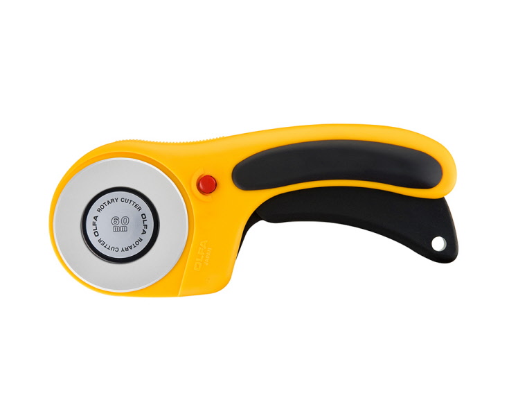 Cutter rotatif ergonomique de luxe OLFA RTY-3/DX | Pour loisirs ...