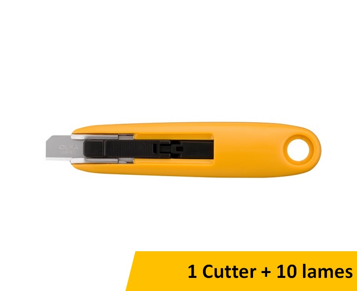 Cutter de sécurité à lame rétractable automatique OLFA SK-7 | Format ...