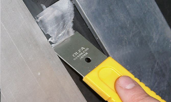 Grattoirs polyvalents à lame fixe SCR-S OLFA | Lame 25 mm | 2 grattoirs