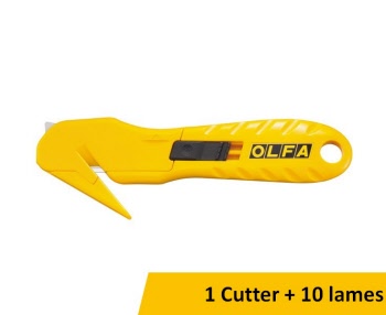 Cutter de sécurité OLFA SK-10 | Ouverture de cartons | 12,5 mm| 1 ...